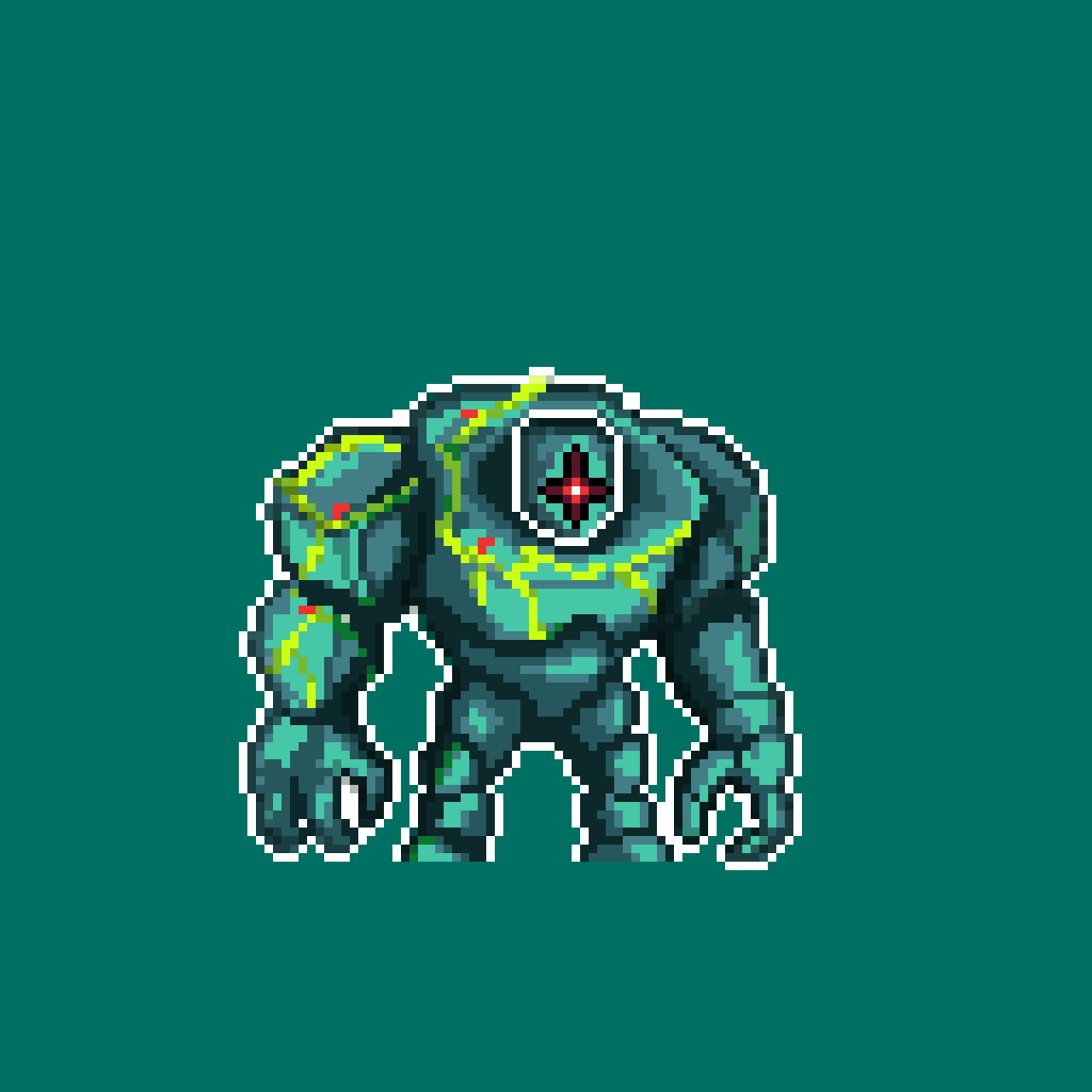Pixilart - Old Golem by MarkusProud