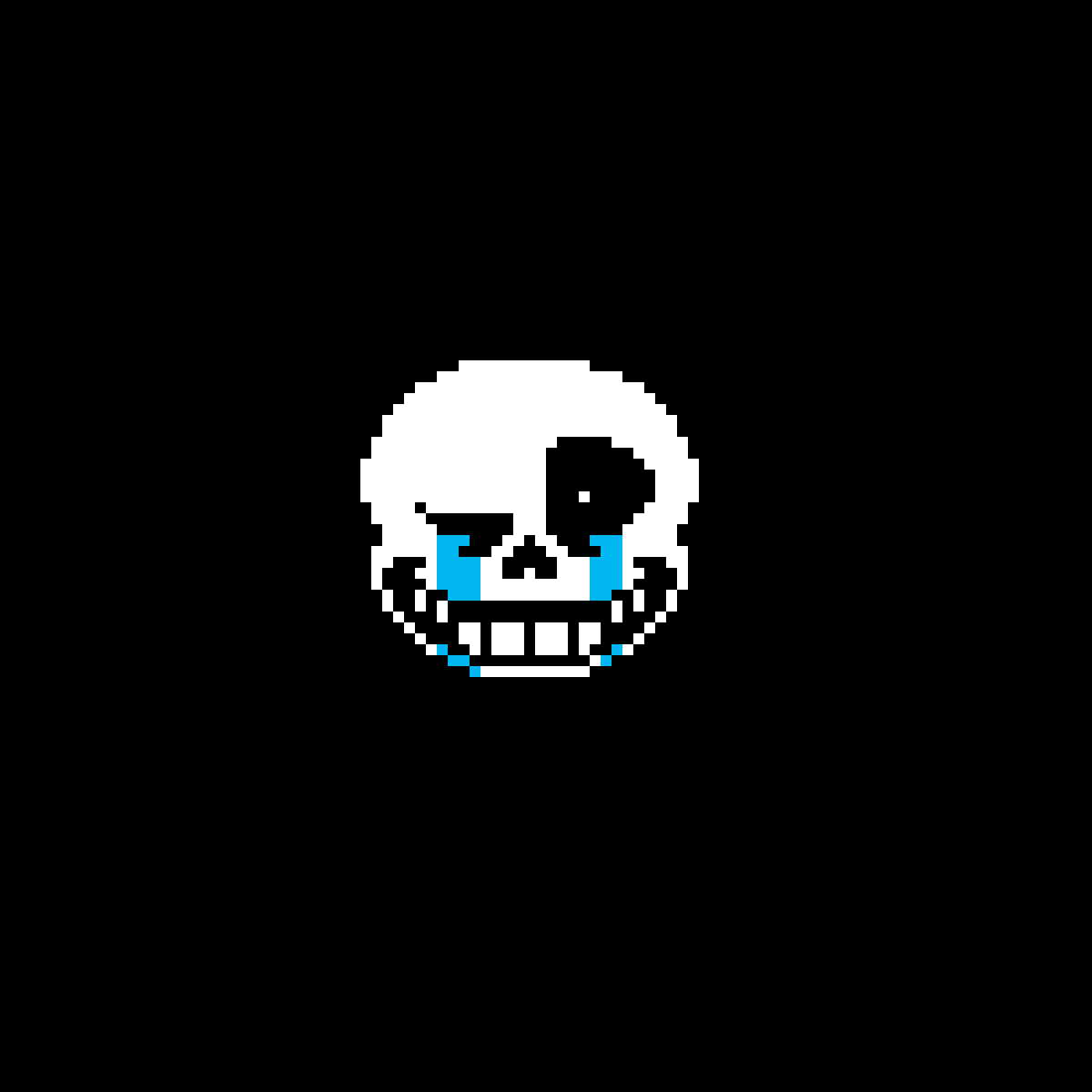 Pixilart - Sad sans by dksgy