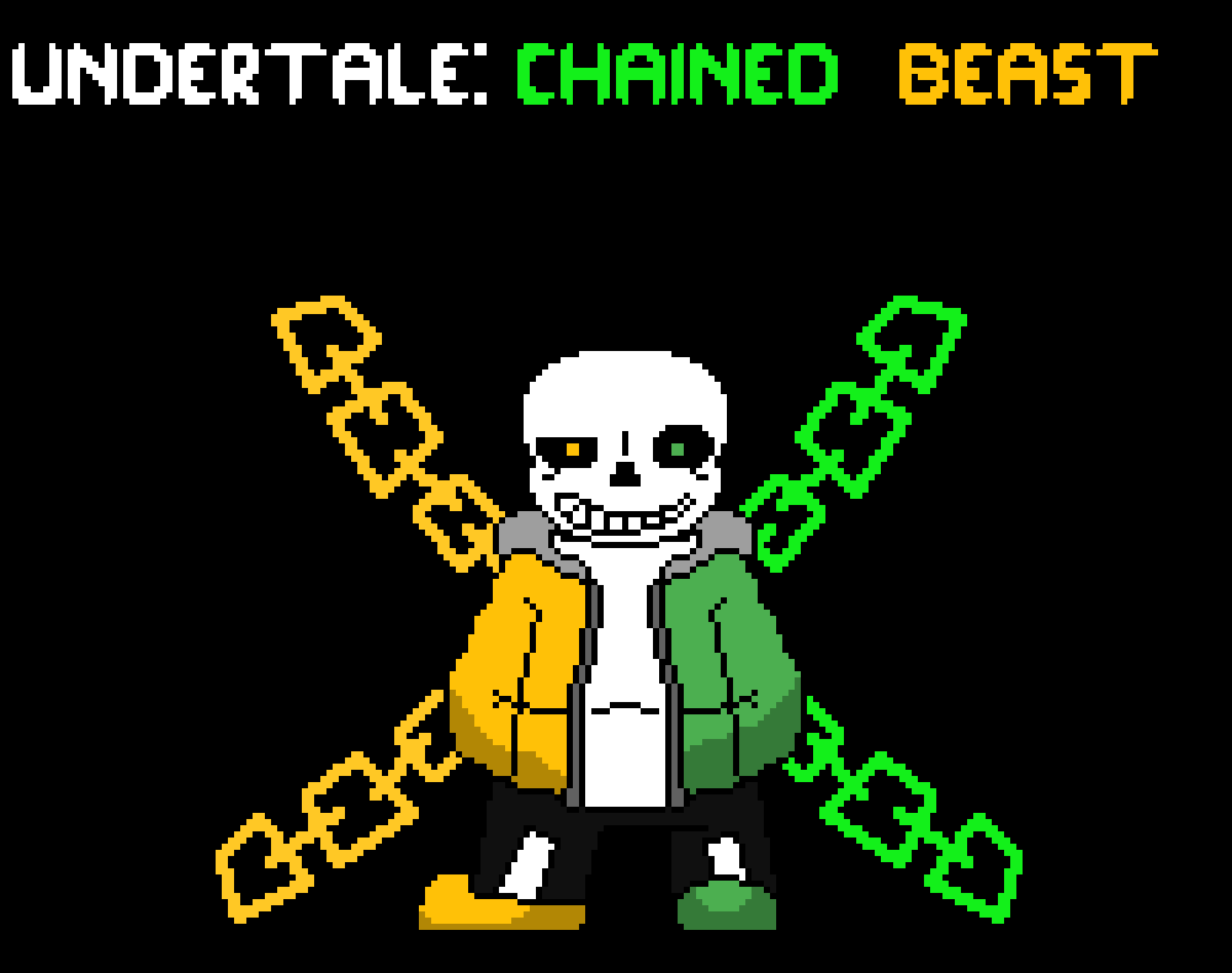 Pixilart - Undertale: Chained Beast by Chainvoid