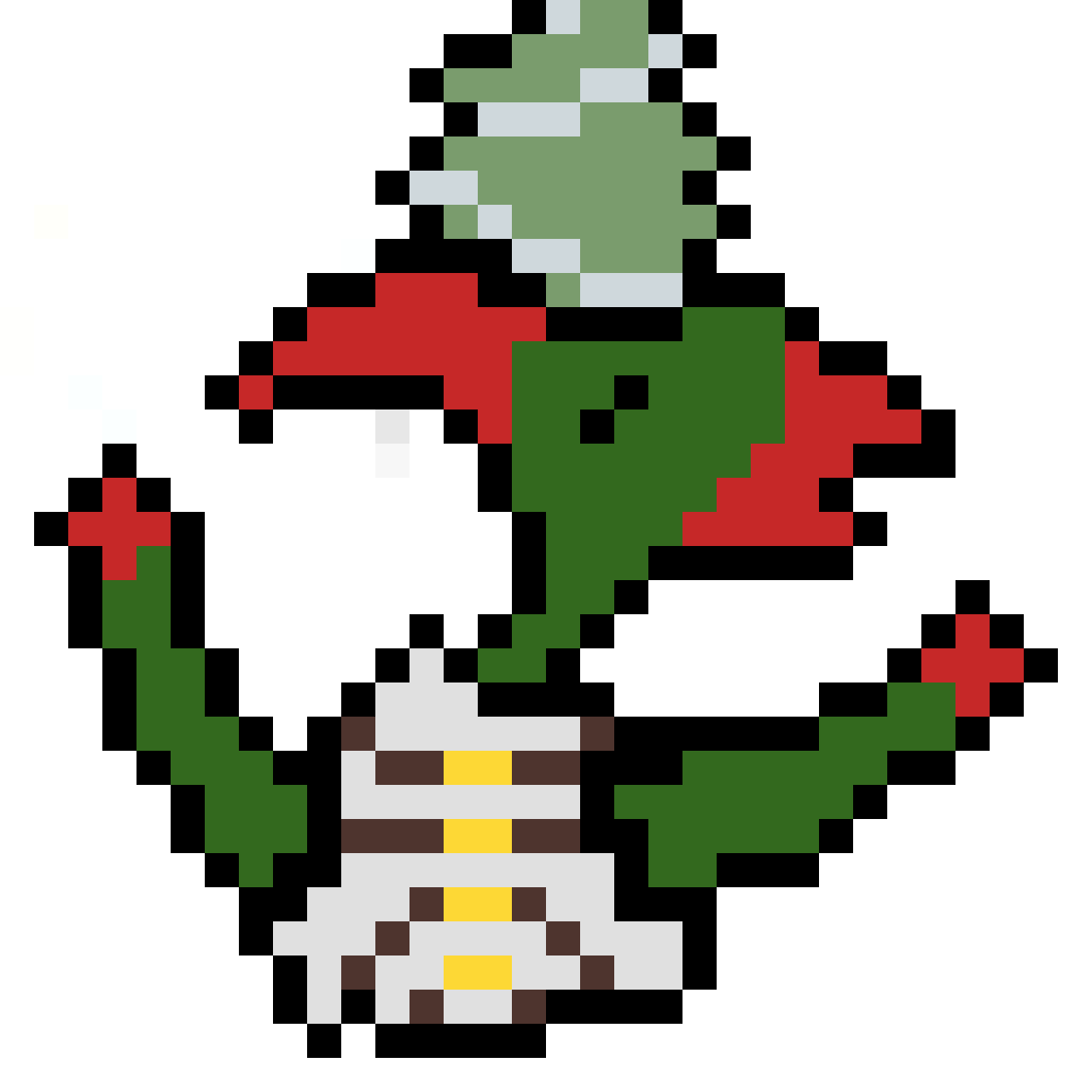 Pixilart - Me as a Christmas paralasaurus by Deadfairyfetus