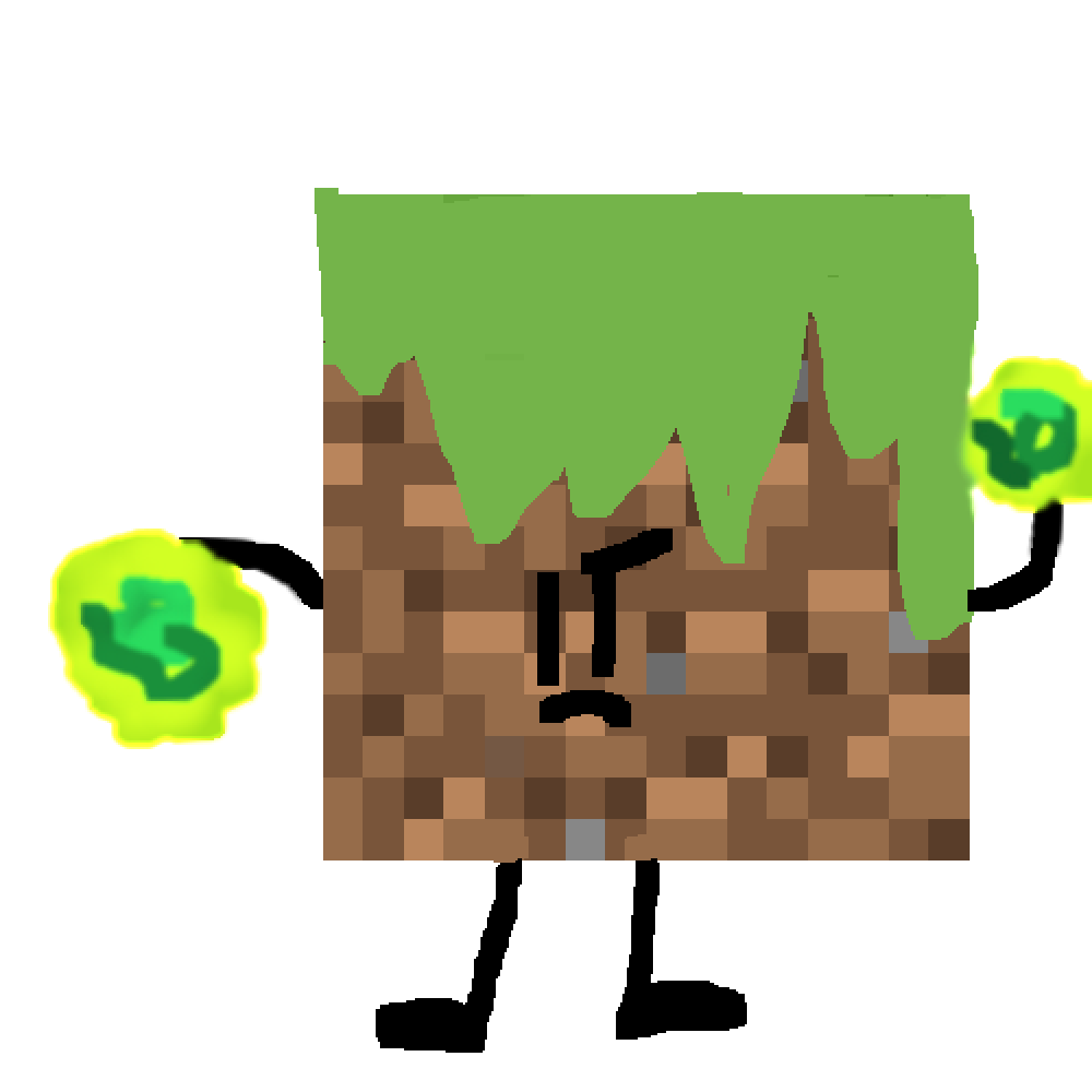 Pixilart - Grass Block by TVMan4