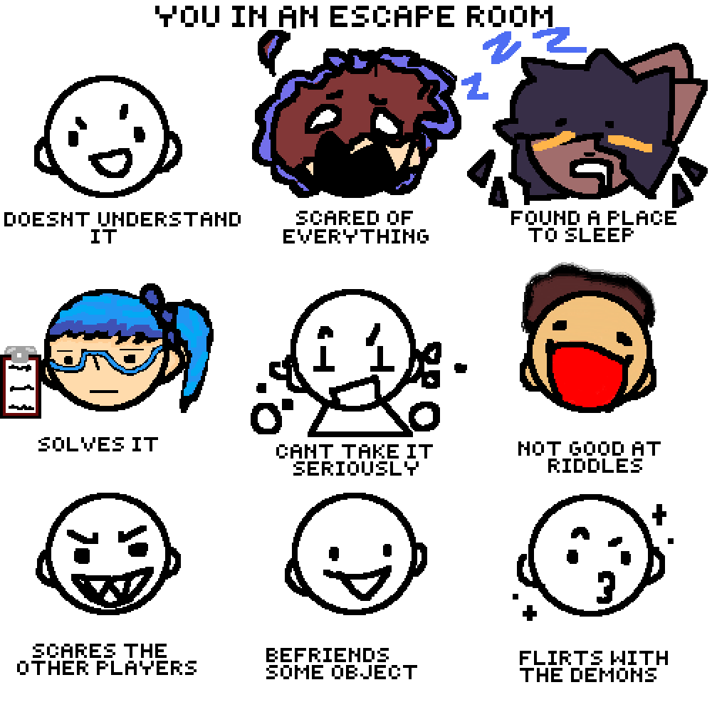 Pixilart - Escape room Collab by Wufflez