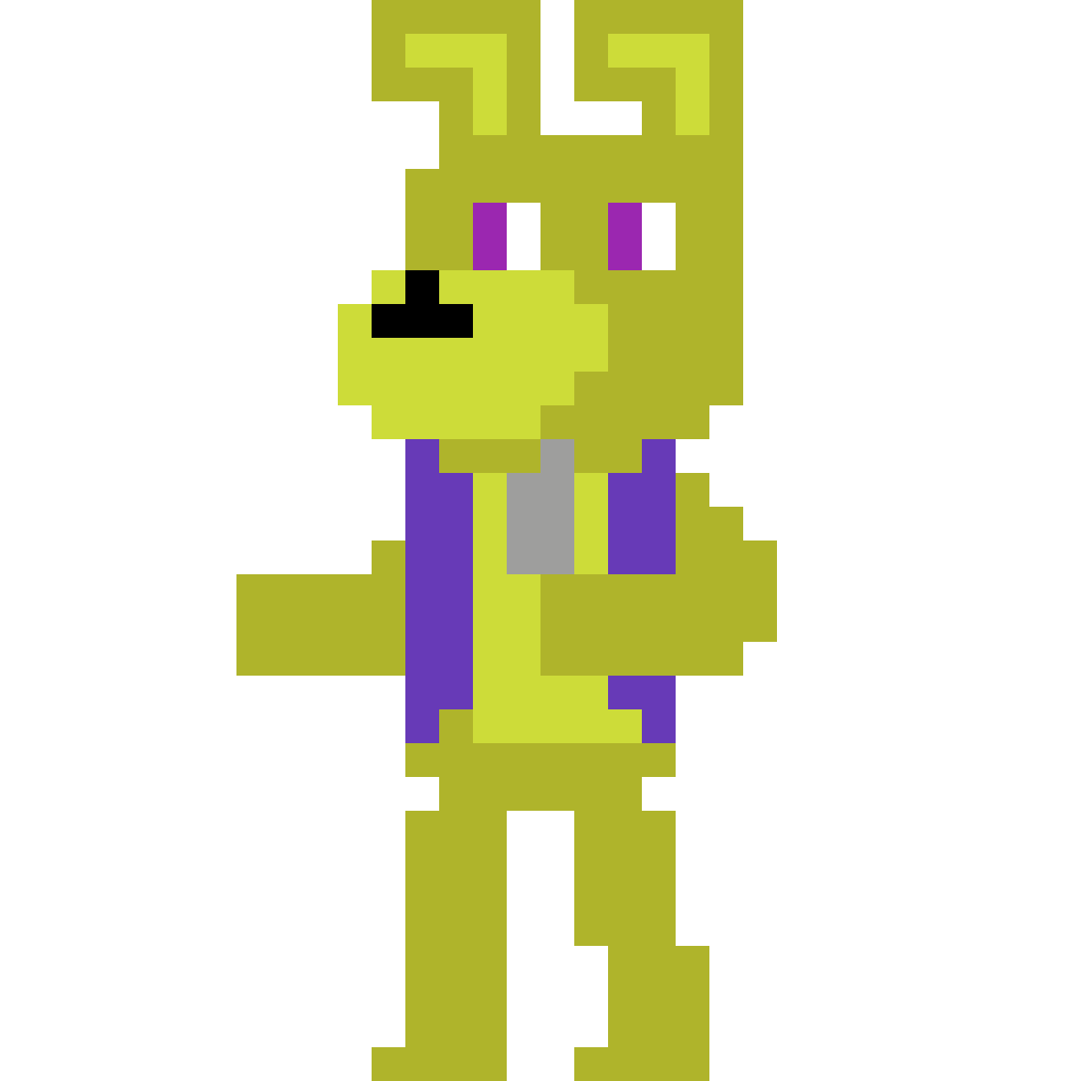 Pixilart - fighting game springtrap by InkeyMiraculous