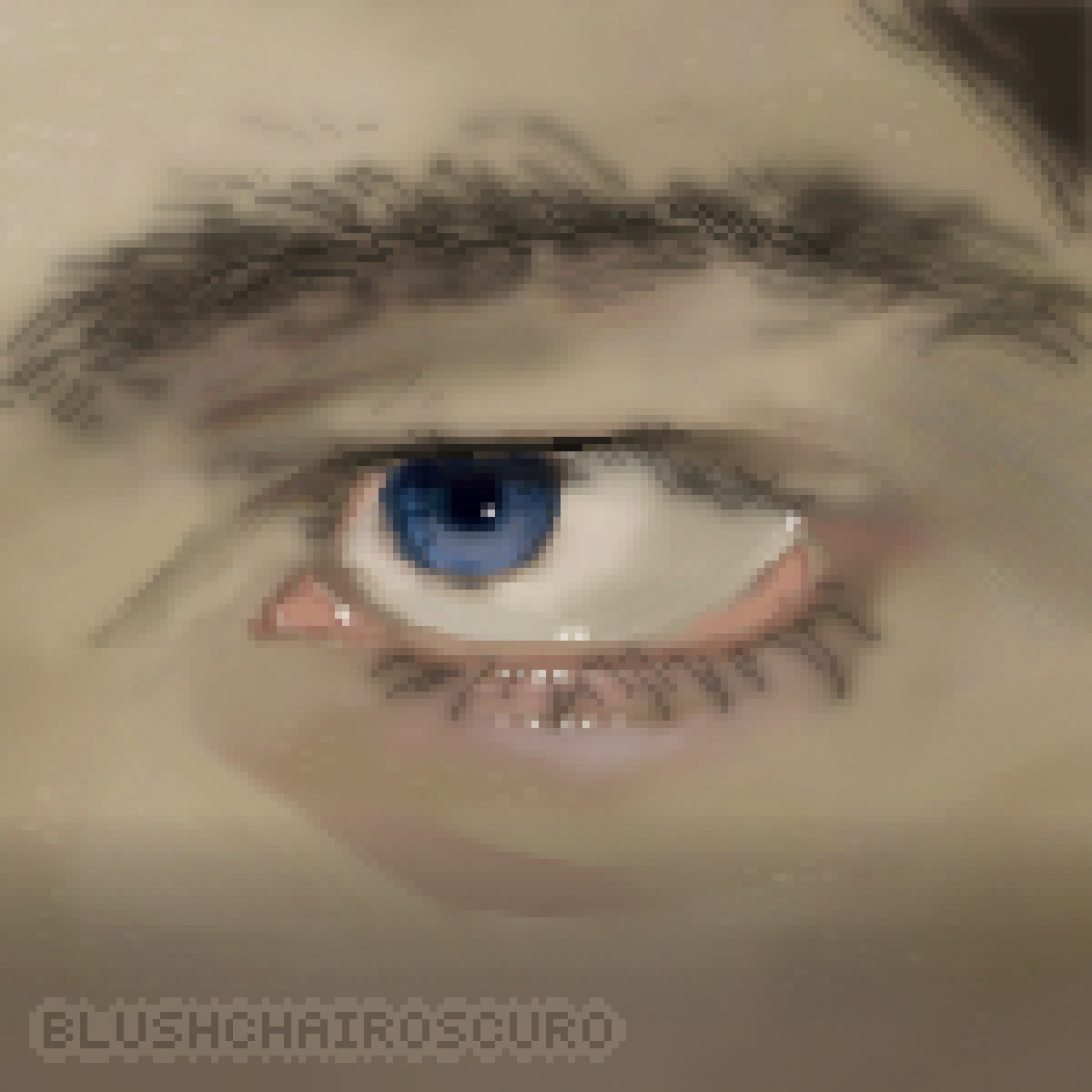 Pixilart - Her Gaze Softened by BlushChiaroscur