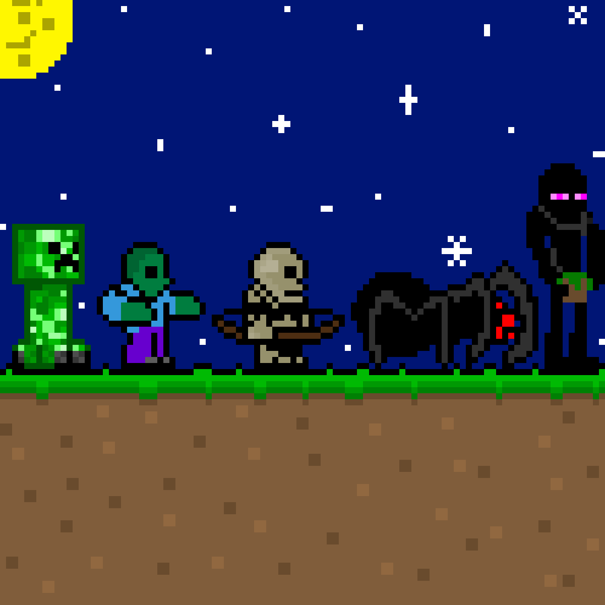 Pixilart - Minecraft x Terraria by Dmayce22