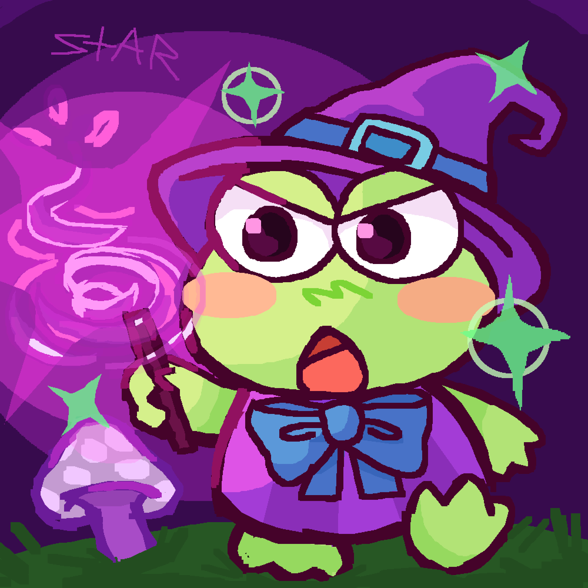 Froggie Summoner Badge Contest! ? - Pixilart