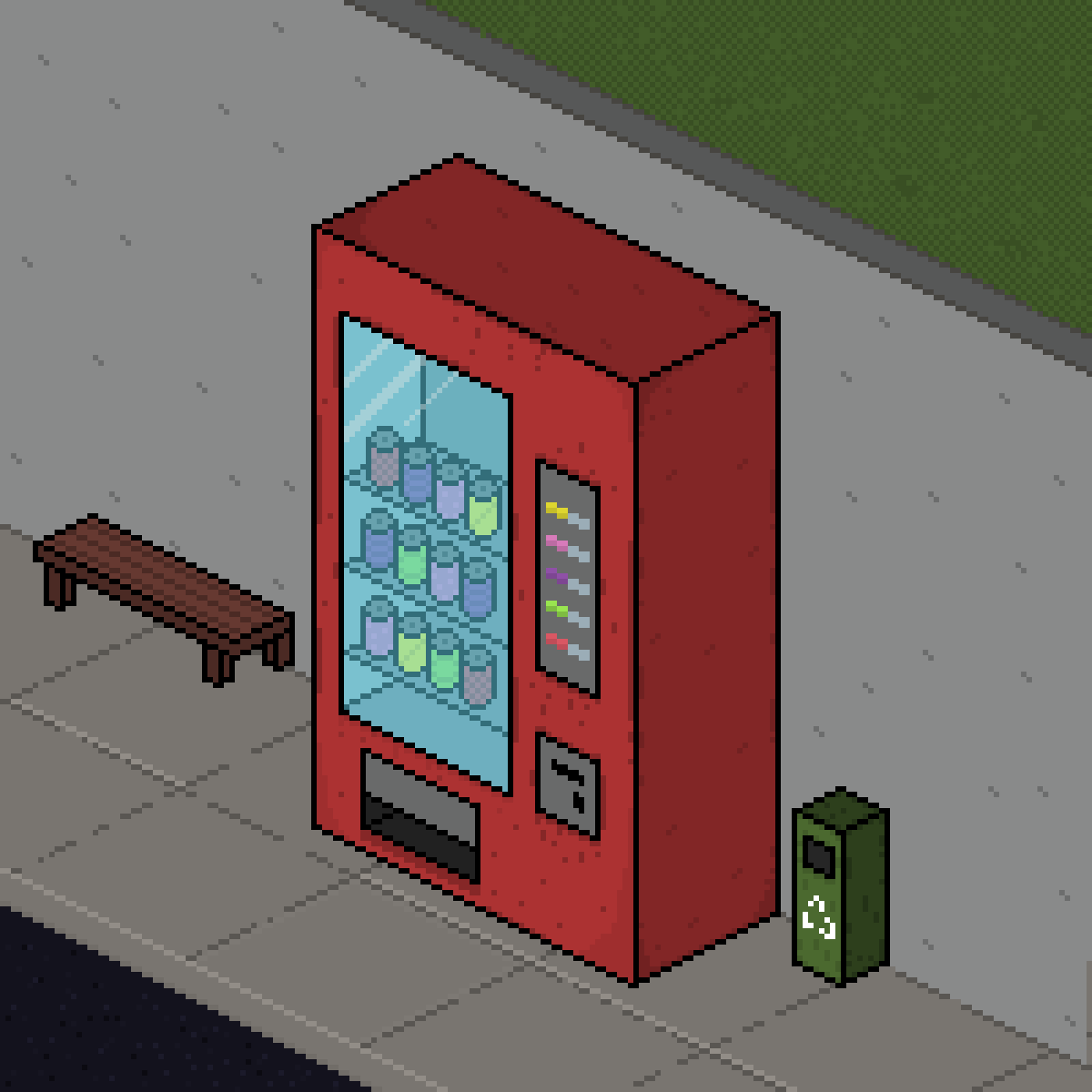 Editing Vending Machine - Free online pixel art drawing tool - Pixilart