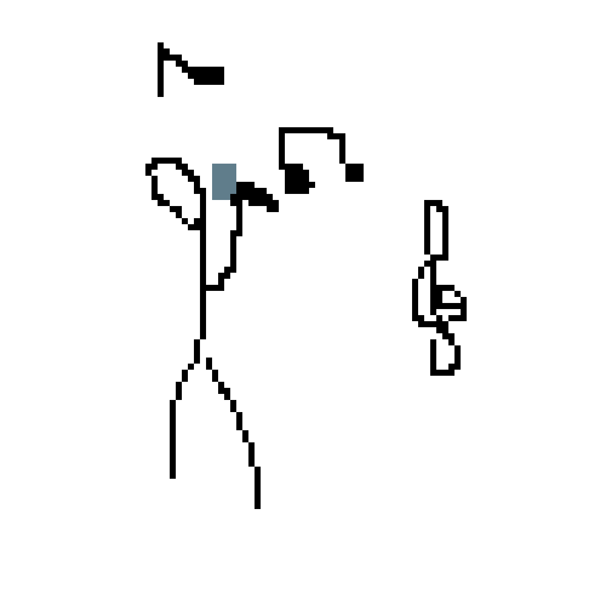 Pixilart - Singing Stickman by Iluvcats2011