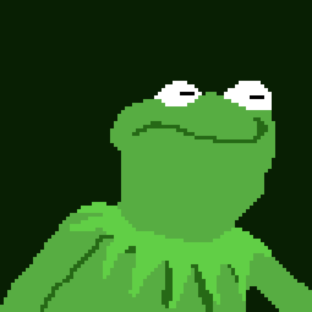 Pixilart - kermit the frog meme by hug-a-turtle