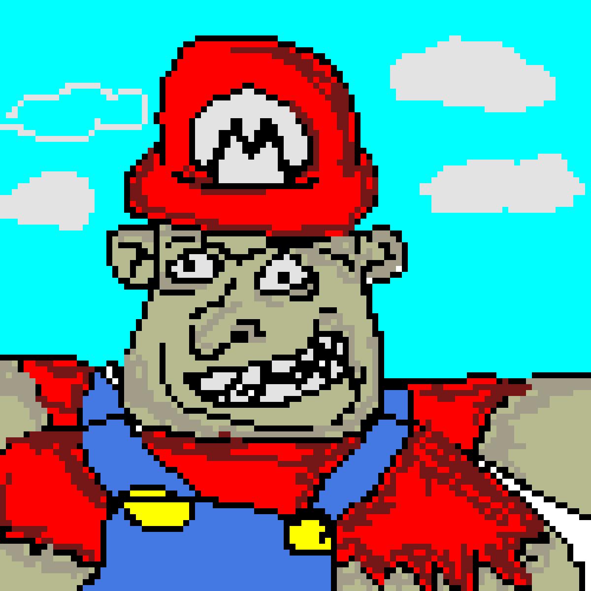 Pixilart - Chunky mario by Gbix
