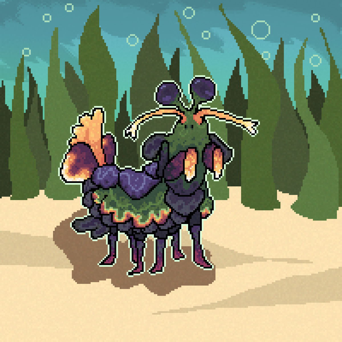 Pixilart - Grovekeeper Topoda by spritelord-8