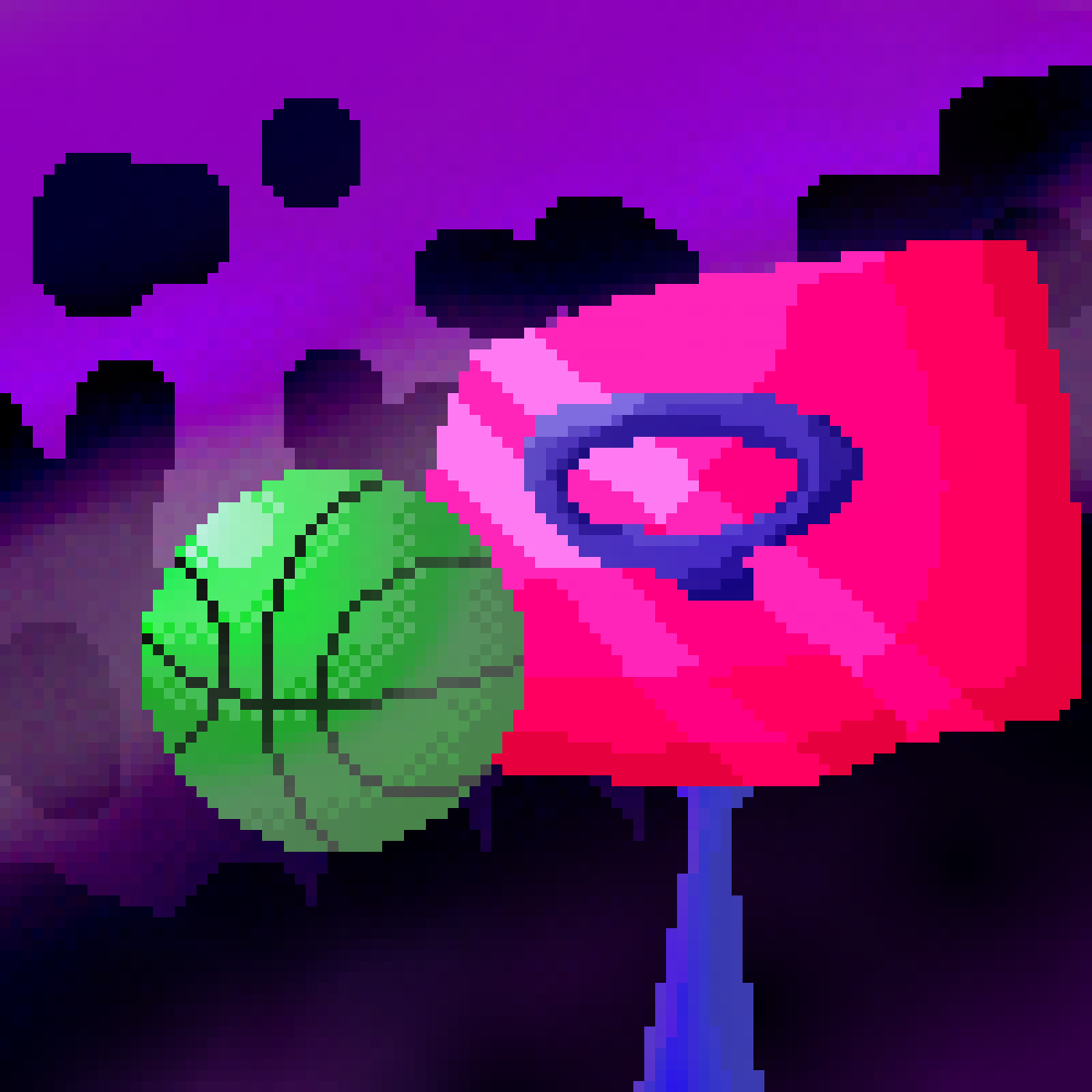 Pixilart - Basketball by basicpilot