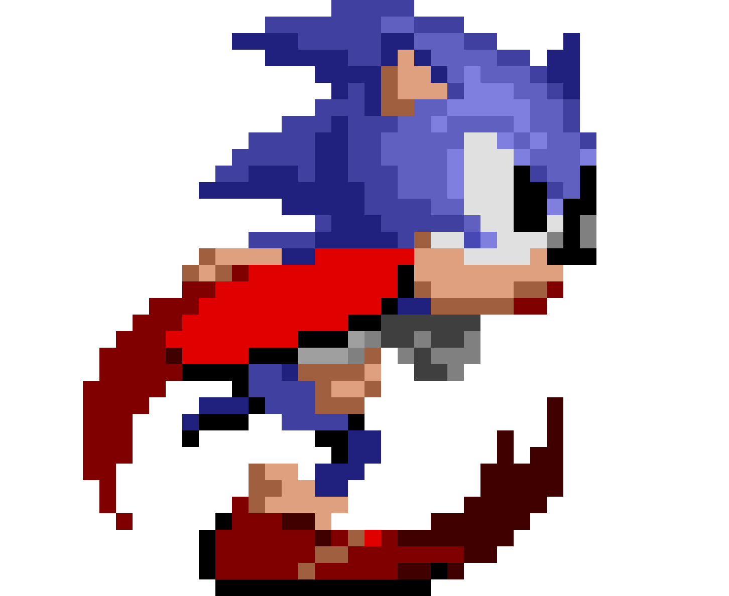 Pixilart - Sonic 1 running animation by ArturoVerse