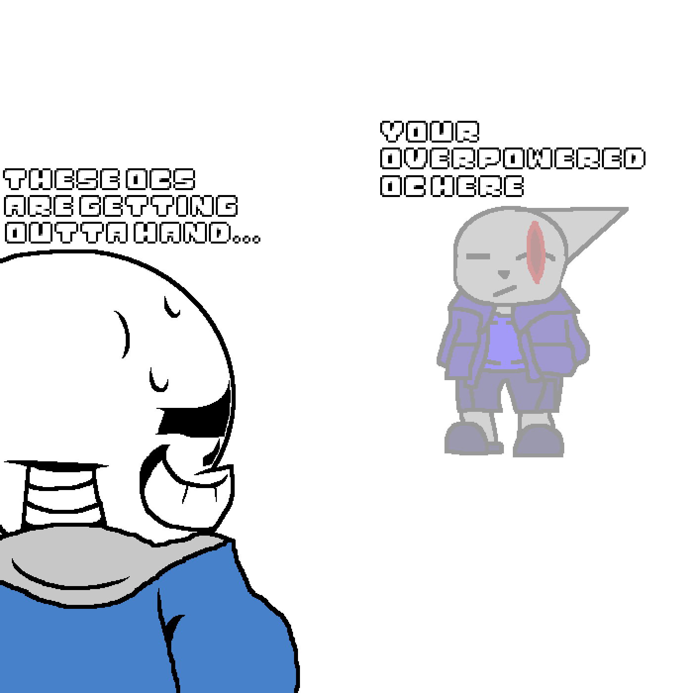 Pixilart - Your overpowered OC base! by Max-Aulson