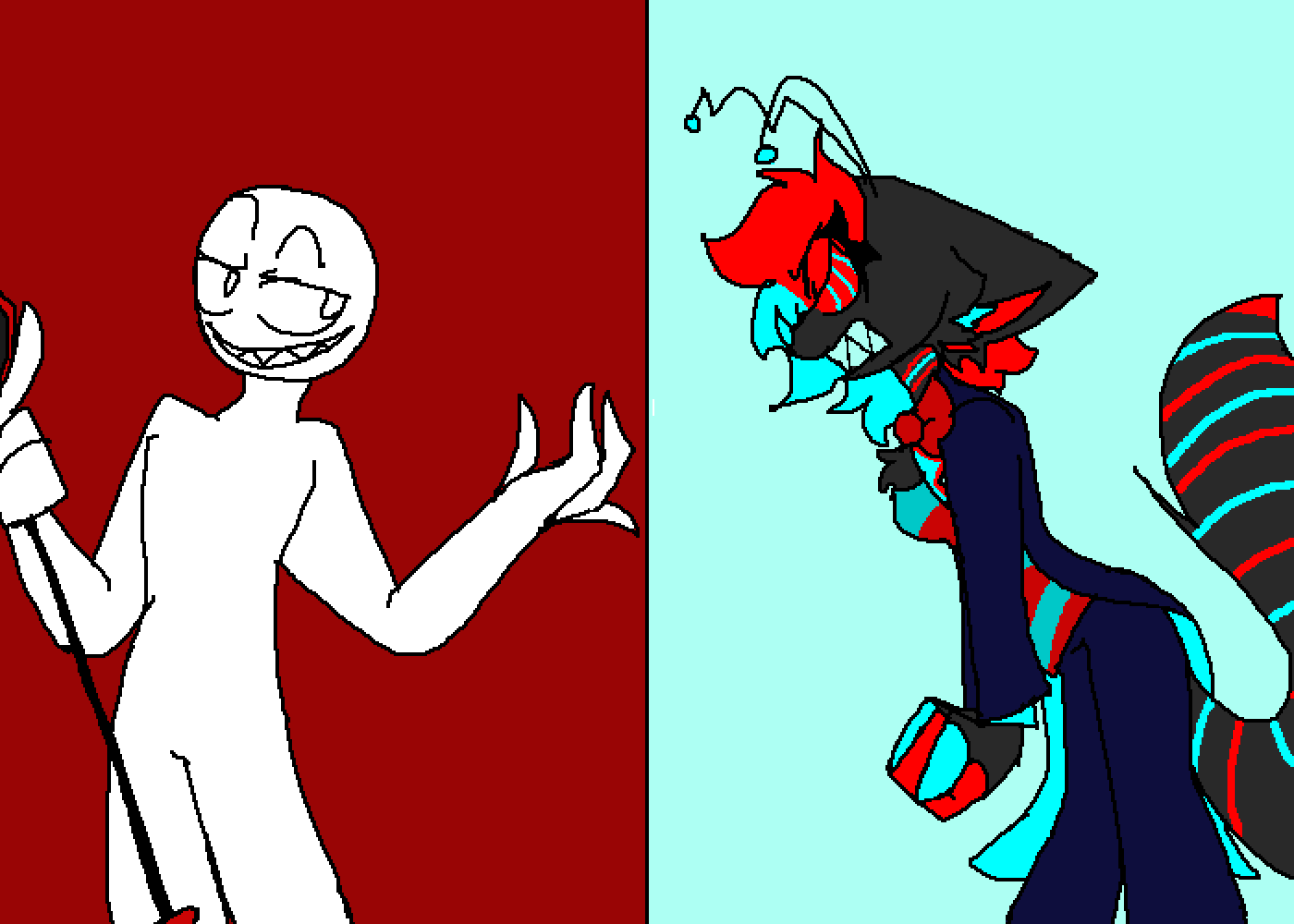 Pixilart - Stayed gone collab! by NixonAlt