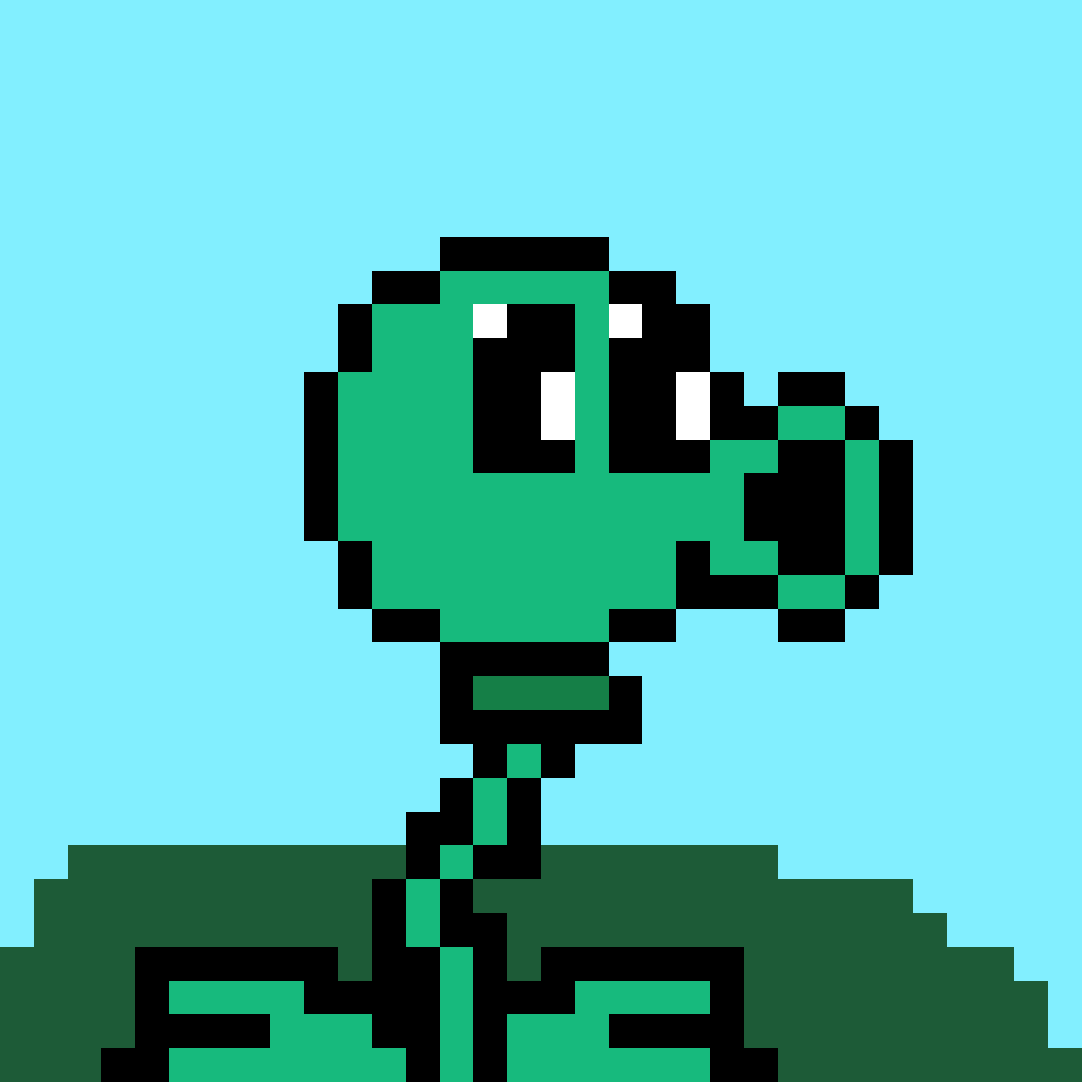 Pixilart - Peashooter GIF by DominusArtz