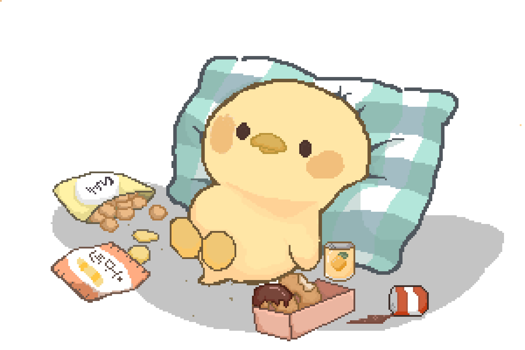 Pixilart - ⭐Lazy little duck!^^⭐ by UrLocalRat248