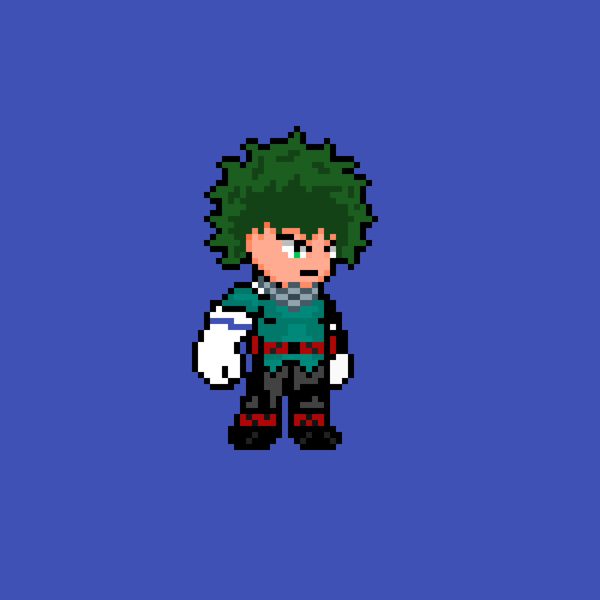 Pixilart - Deku Pixelado by MinatoF1