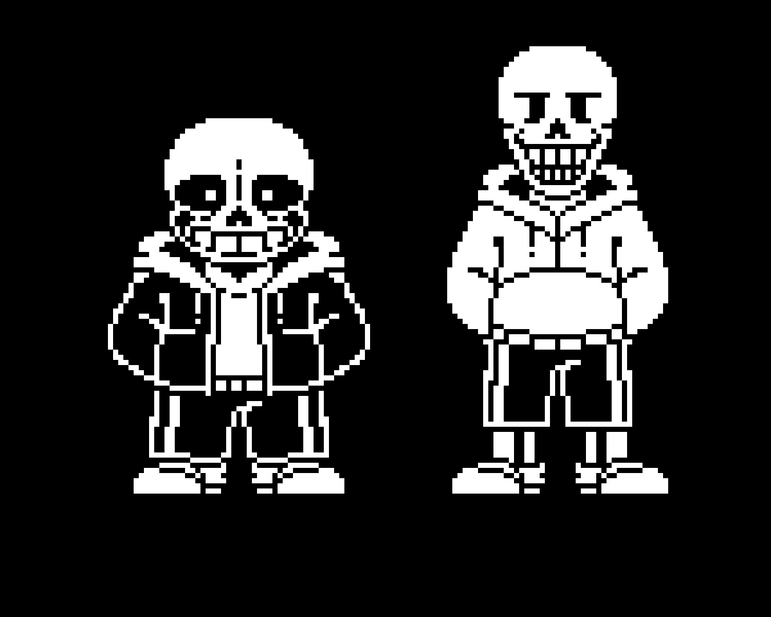 Pixilart - Bad Time Duo by Scarejack556