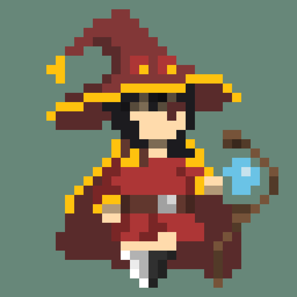 Pixilart - 32 bit Anime by B4NDR4RU