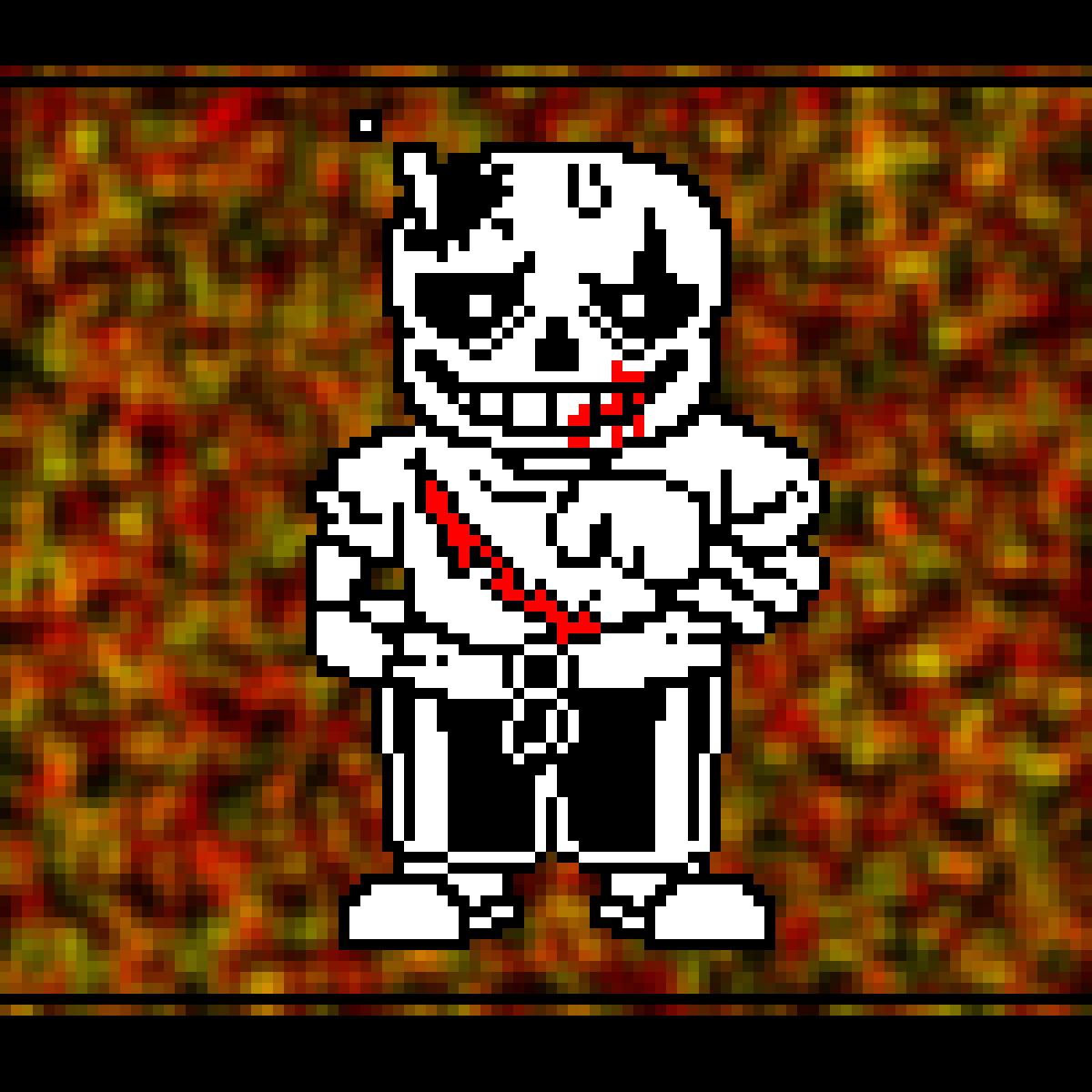Pixilart - Forsaken! sans by deltabread