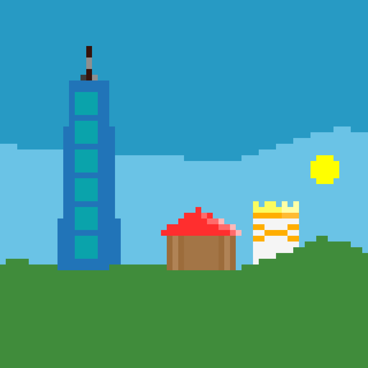 Pixilart - 64 Bit Logo by PixelKingdoms