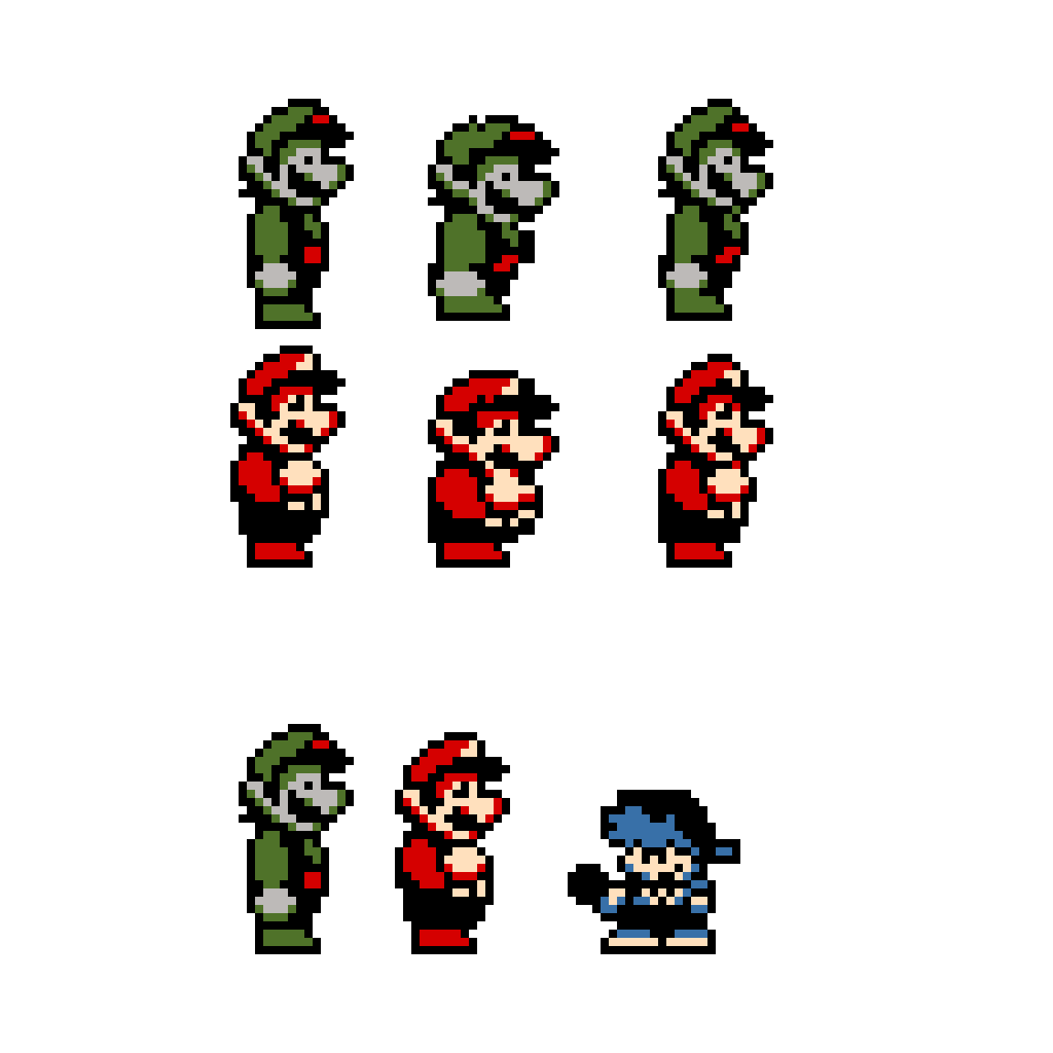 Pixilart - Some FNF stuff for SMB3 (and too late.exe) by Kalviniscool