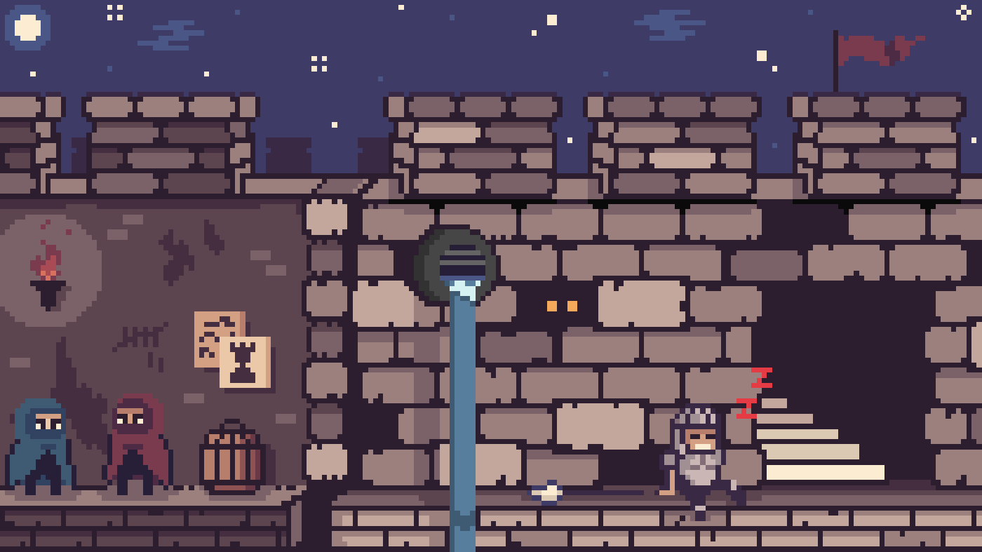 Pixilart - sleepy castle by frogcap