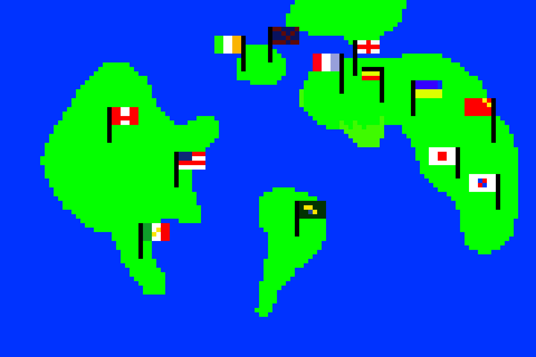 Pixilart - the map by IronMan11