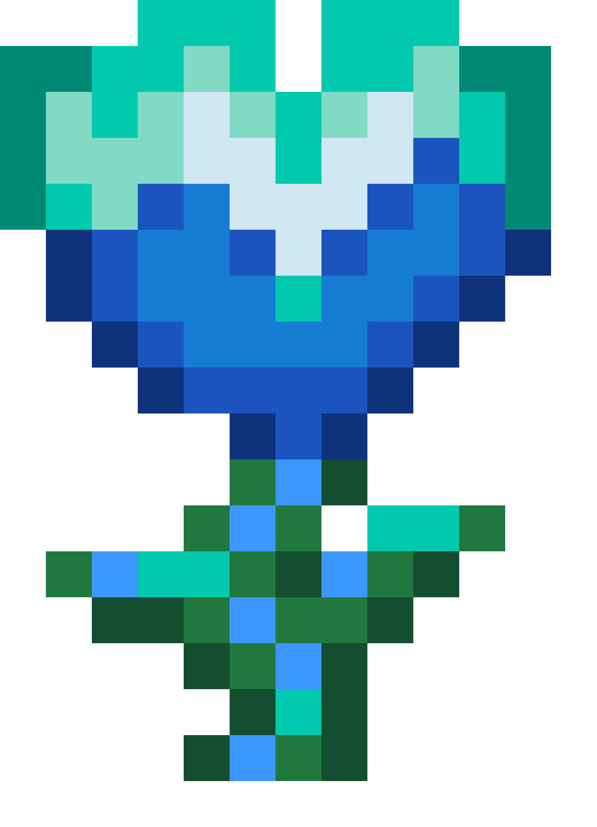 Pixilart - Terraria Tile ID #656 | Glow Tulip by tSpritesheeter