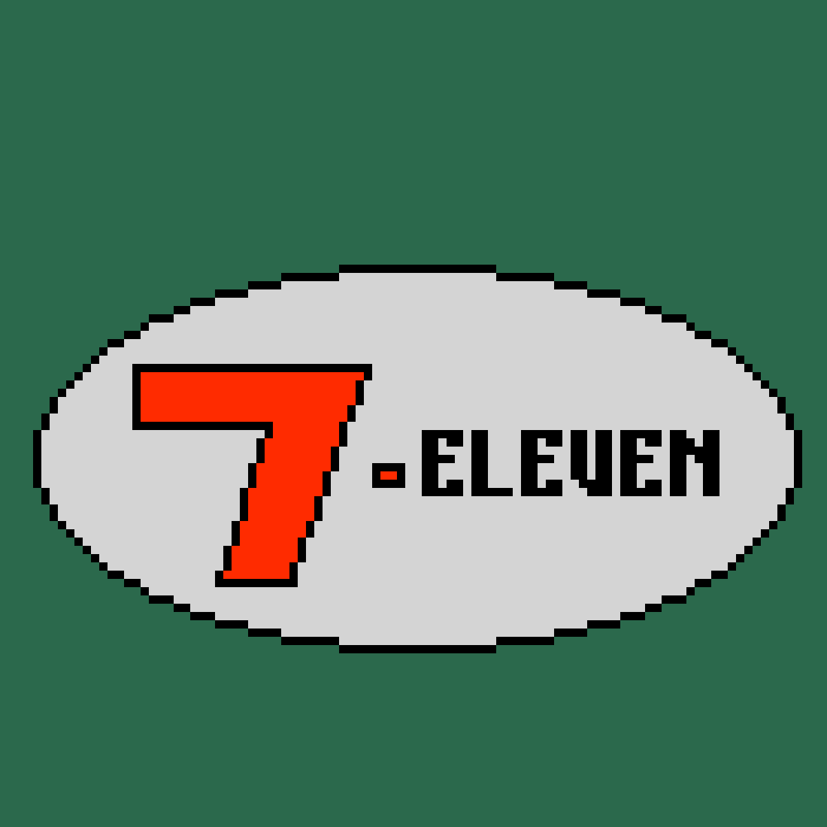Pixilart - 7 eleven by CoryXvrYT