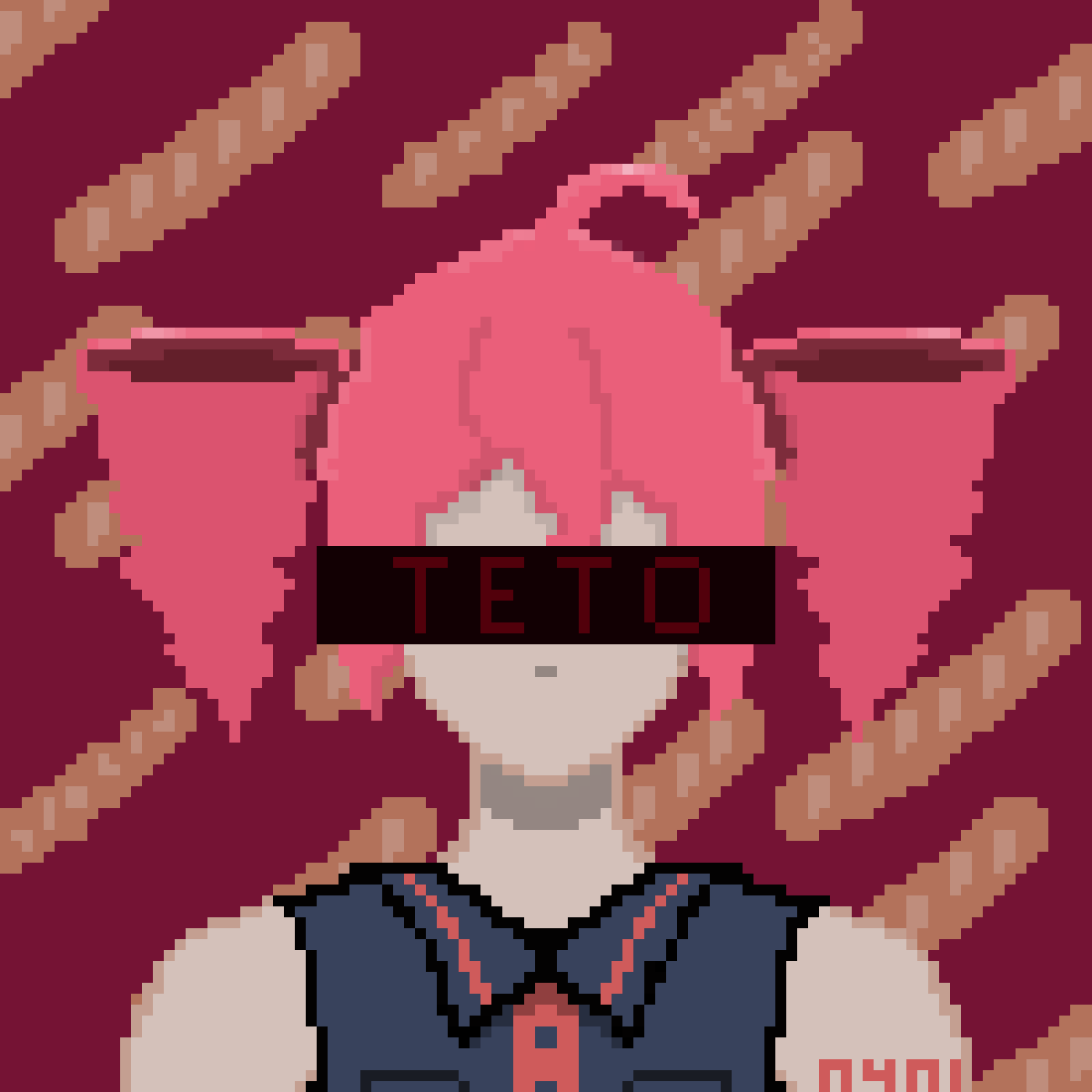 Pixilart - Kasane teto pfp(eye censor) by Osktweter