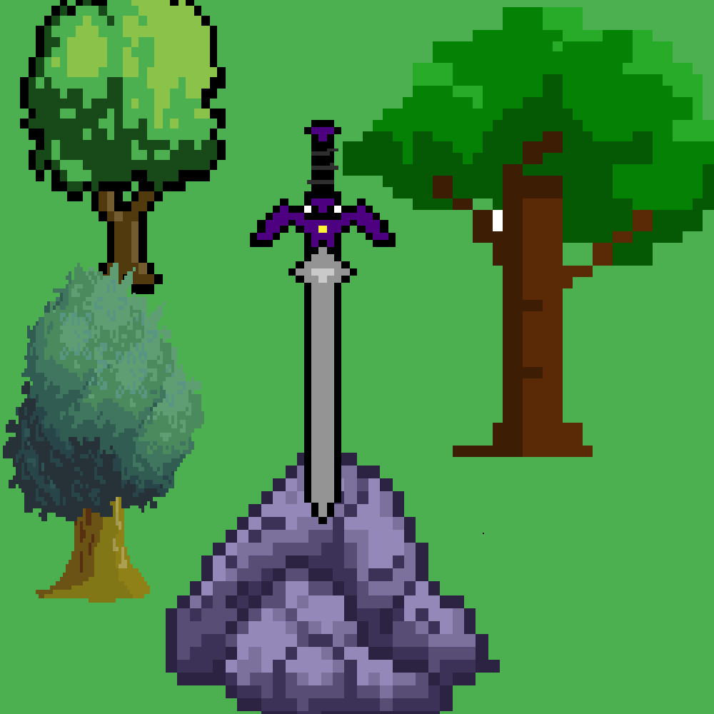 Pixilart Master Sword In Korck For By The Final Stand