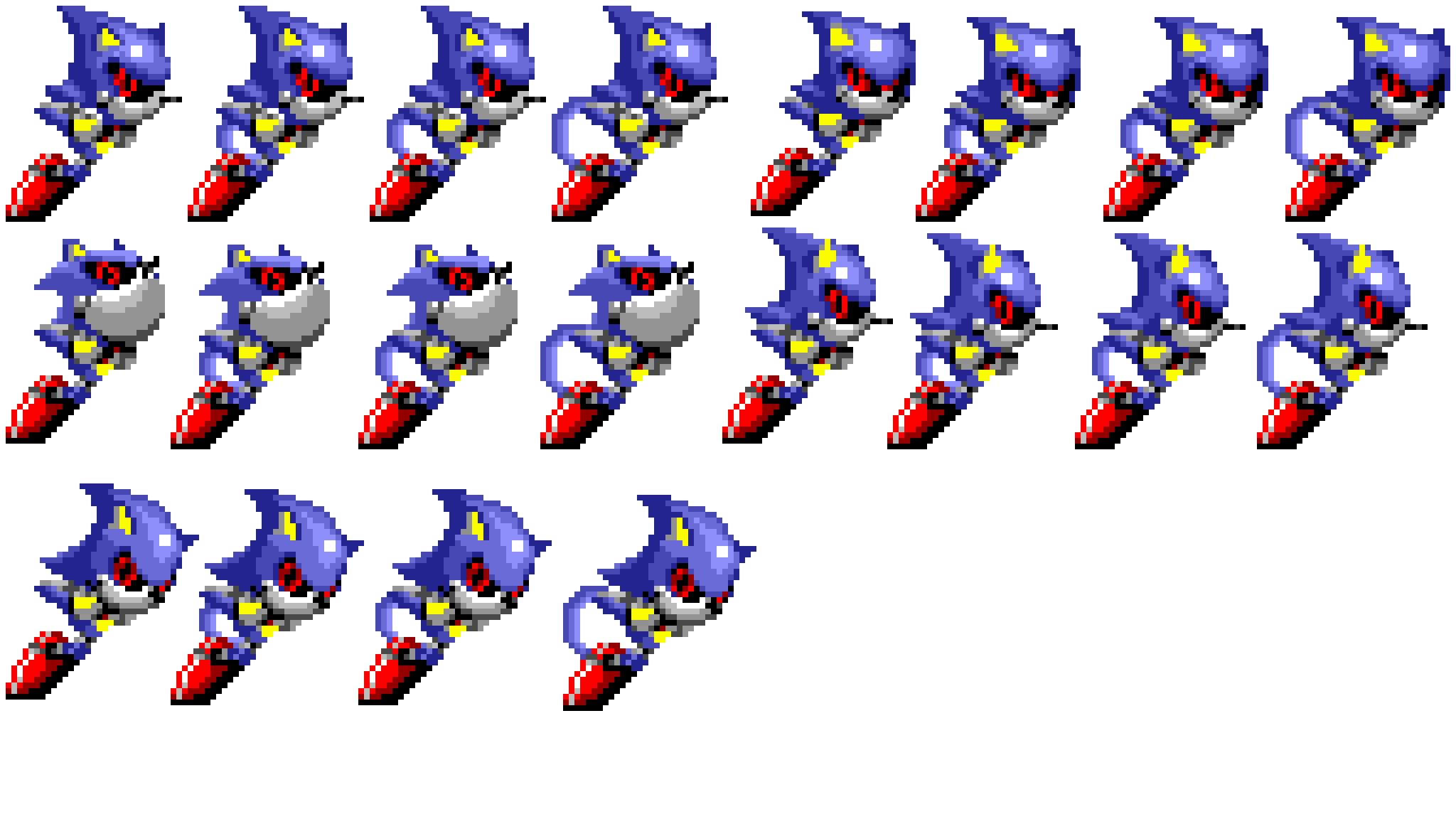 Pixilart - Metal in prey sprites by SONIC2211226