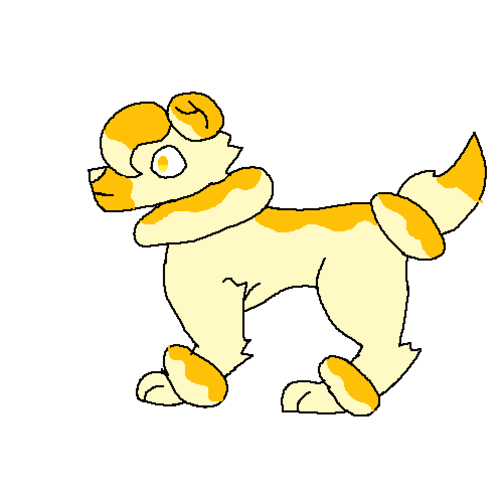 Pixilart - fidough evolution by popkittyalt