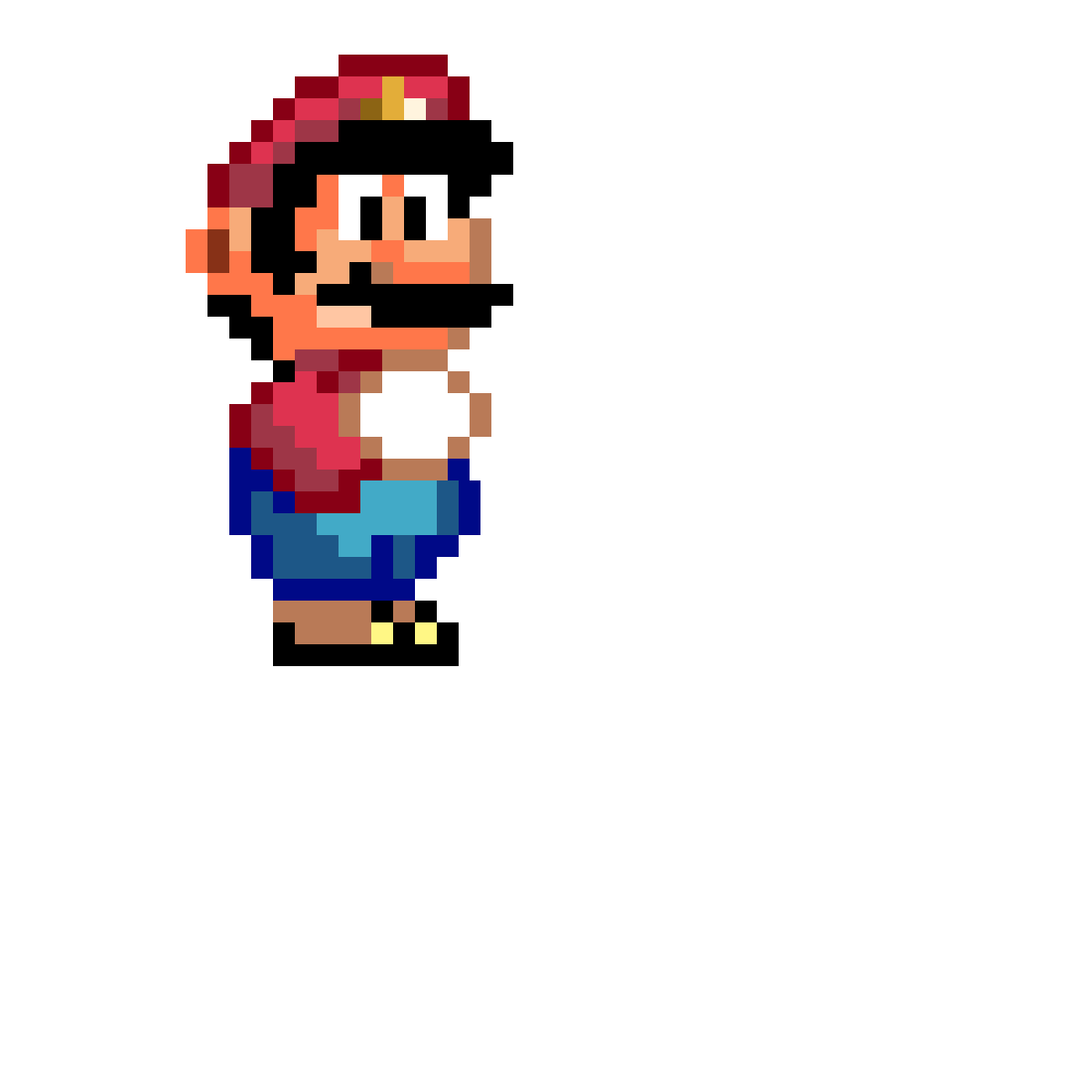 Pixilart - Mario Sprite - Super mario world by LambdaMisc