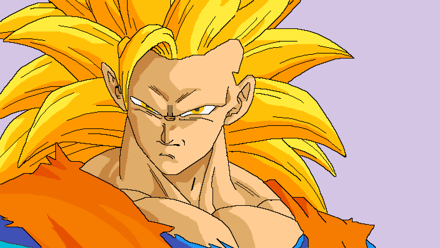 Pixilart - Goku SSJ3 by yourlocalJJKfan