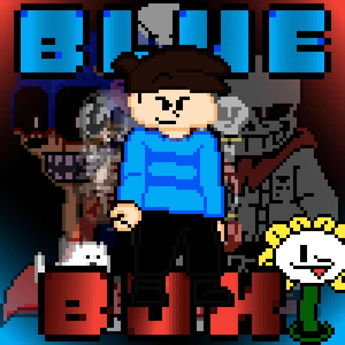 Pixilart - new pfp by BlueboxDude