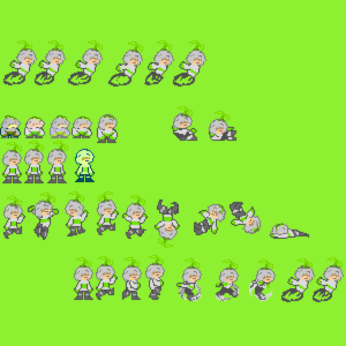 Pixilart - Plant Grey Sprites by Cosmogos