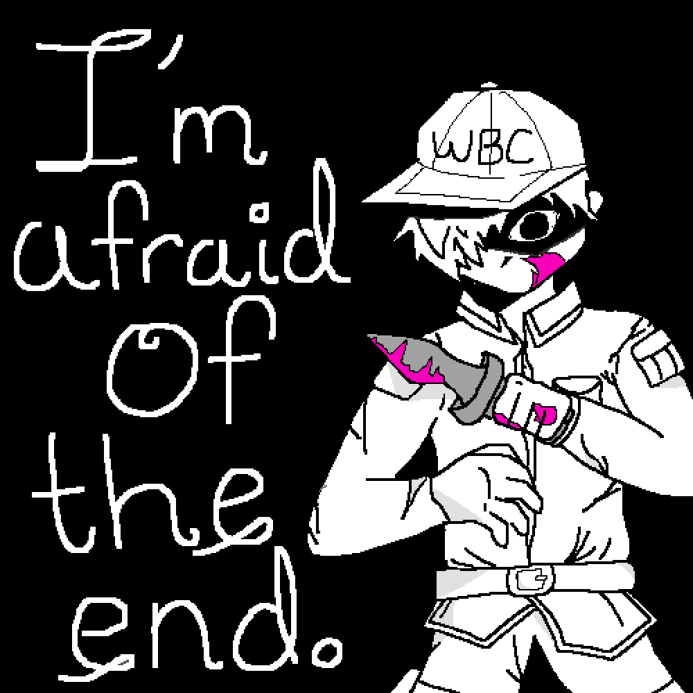 Pixilart - I’m afraid of the end. by bookworm-11115
