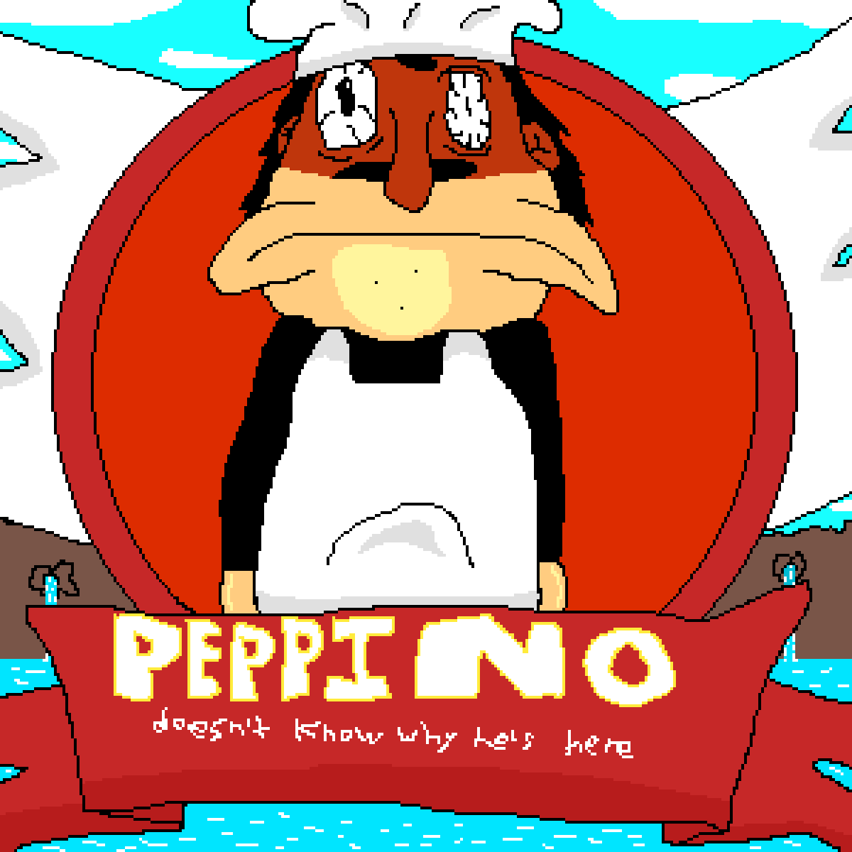 Pixilart - Peppino on the Sage Genesis by tom502