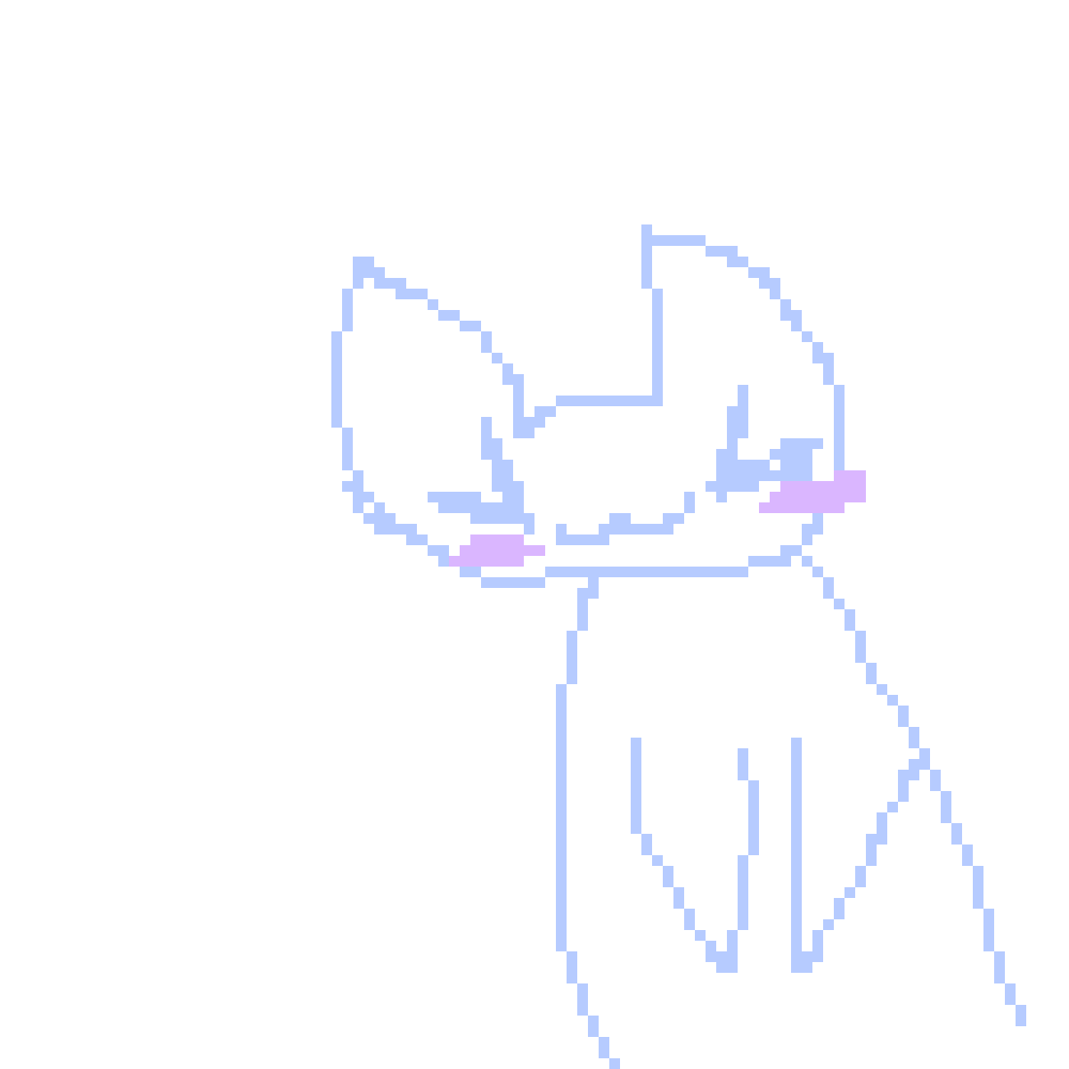 Pixilart - cat blushing by pug-lovely