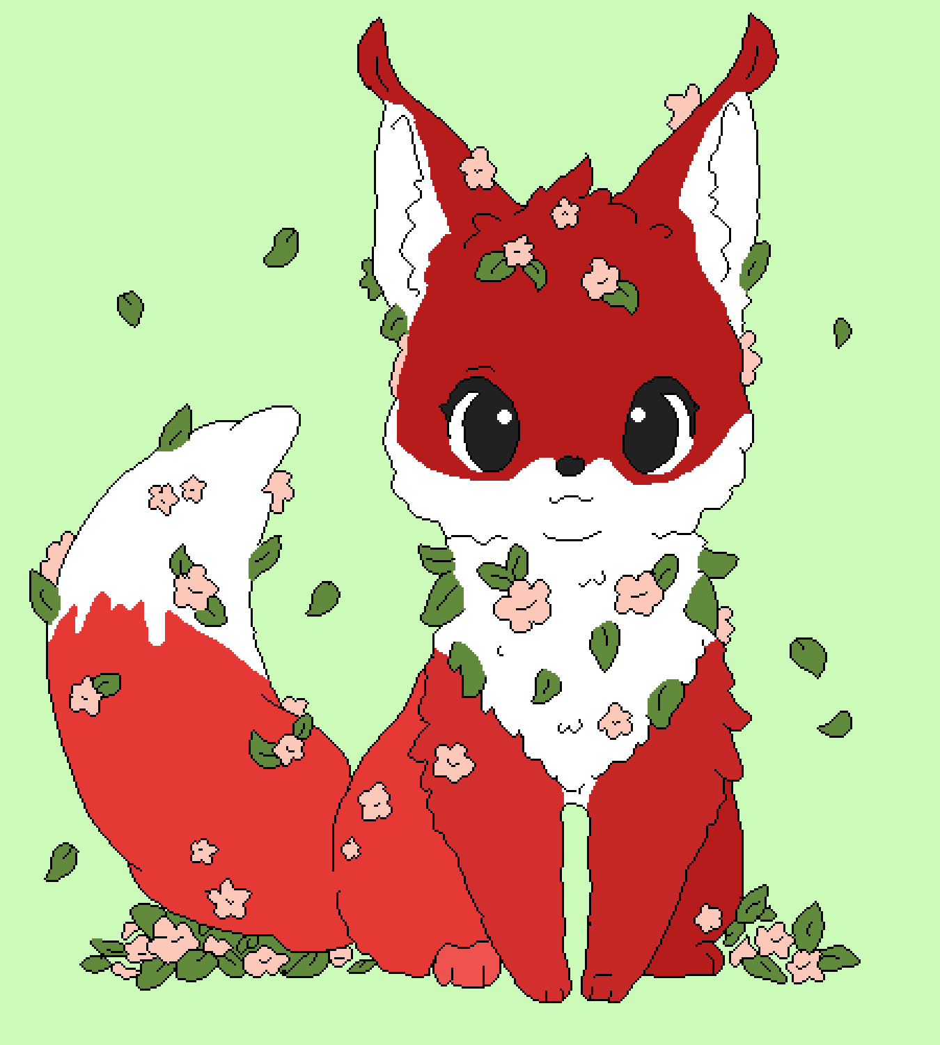 Pixilart - Cute Fox by foxygirl15