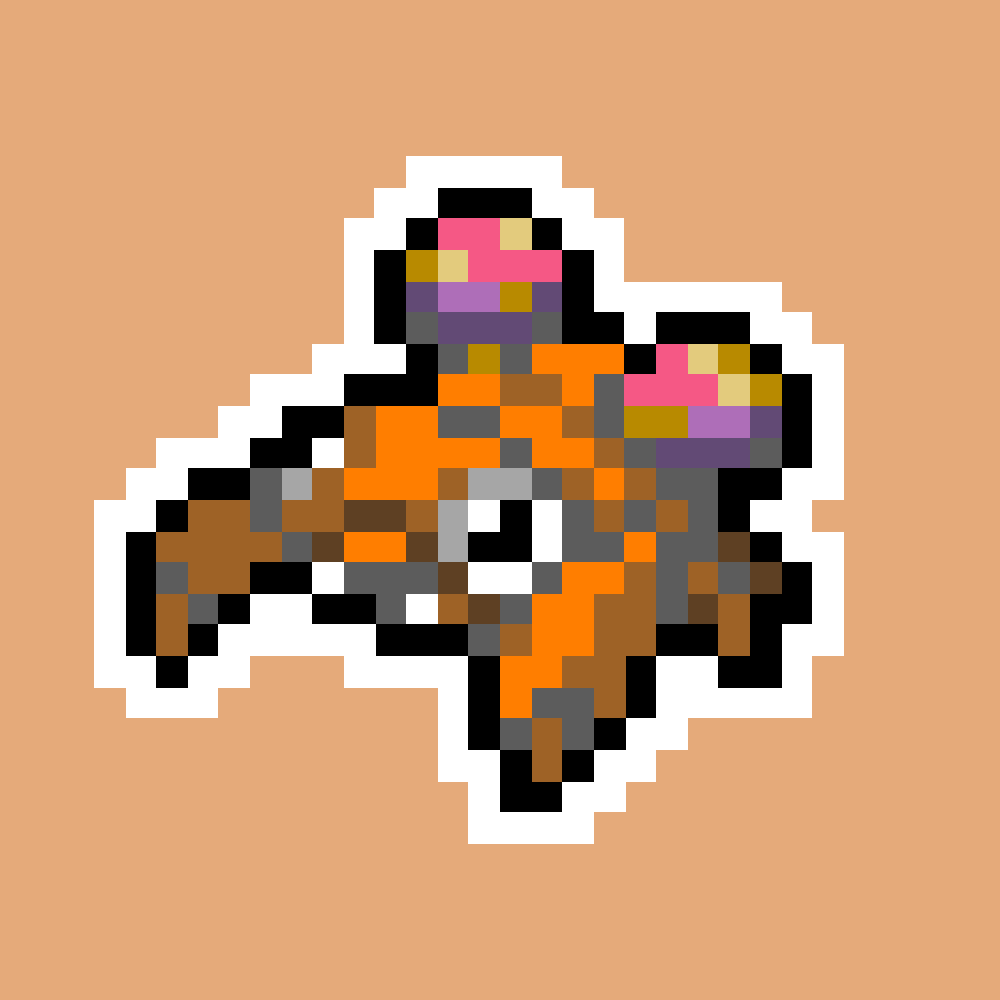 Pixilart - Pokemon 046 Paras by Davidhehehe