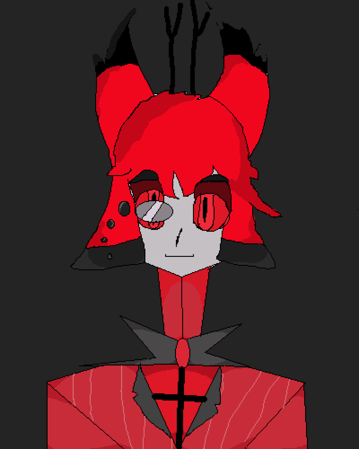 Pixilart - Alastor :3 by Freyakitten12