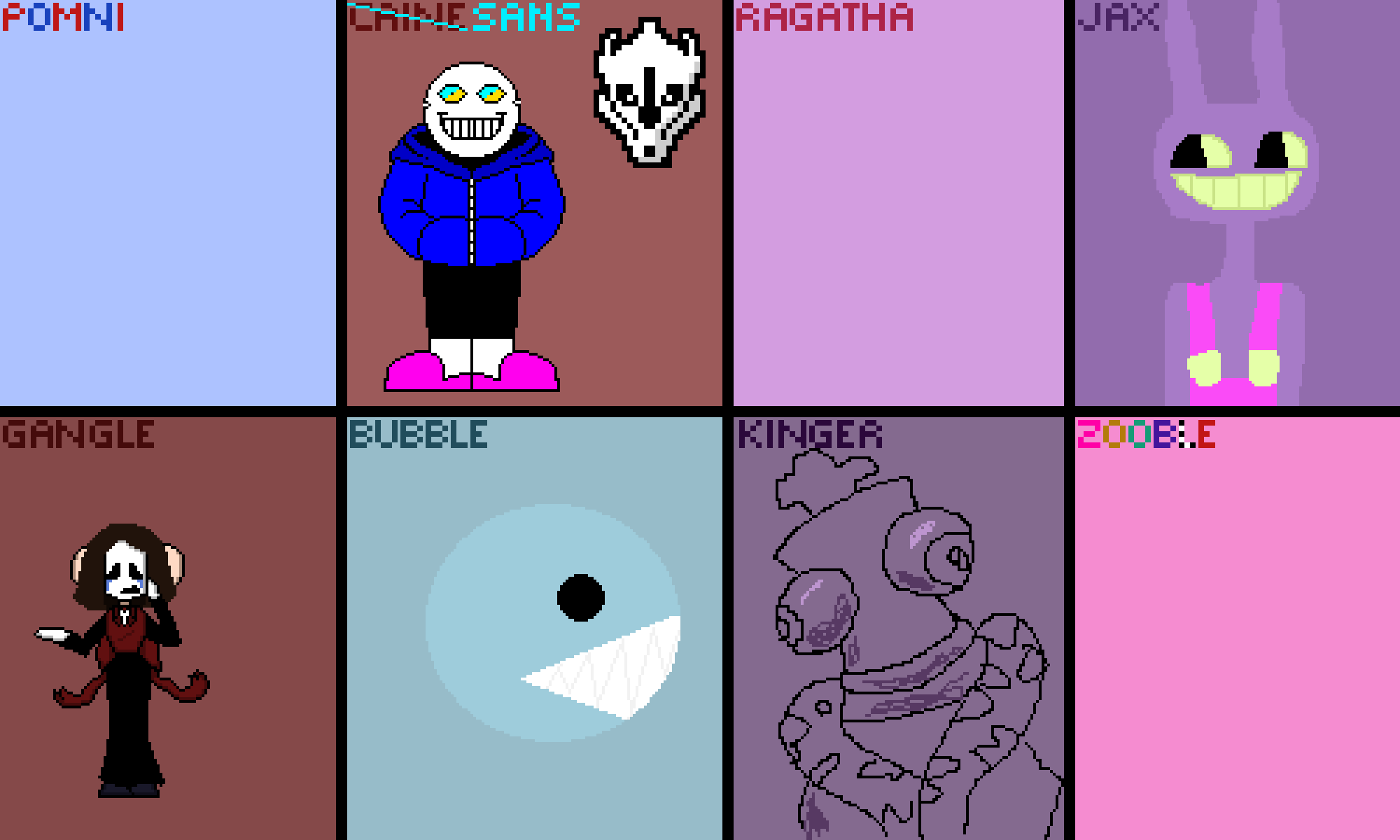 Pixilart - TADC/UNDERTALE collab by meow4dreamcatYT