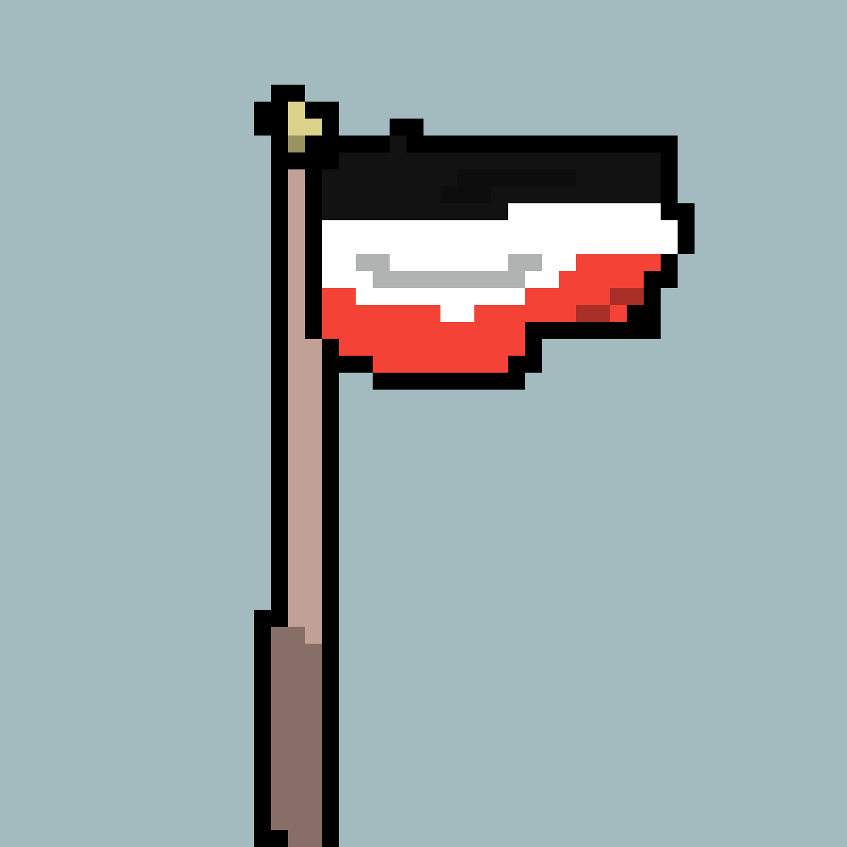 Pixilart - German Flag Waving by Sqay
