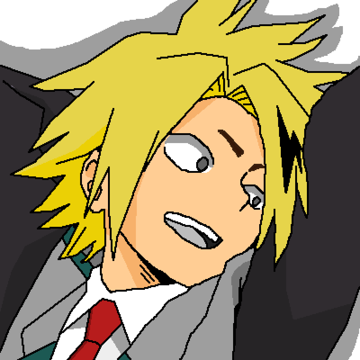 Pixilart - Denki Kaminari Base by lesbiananimegir