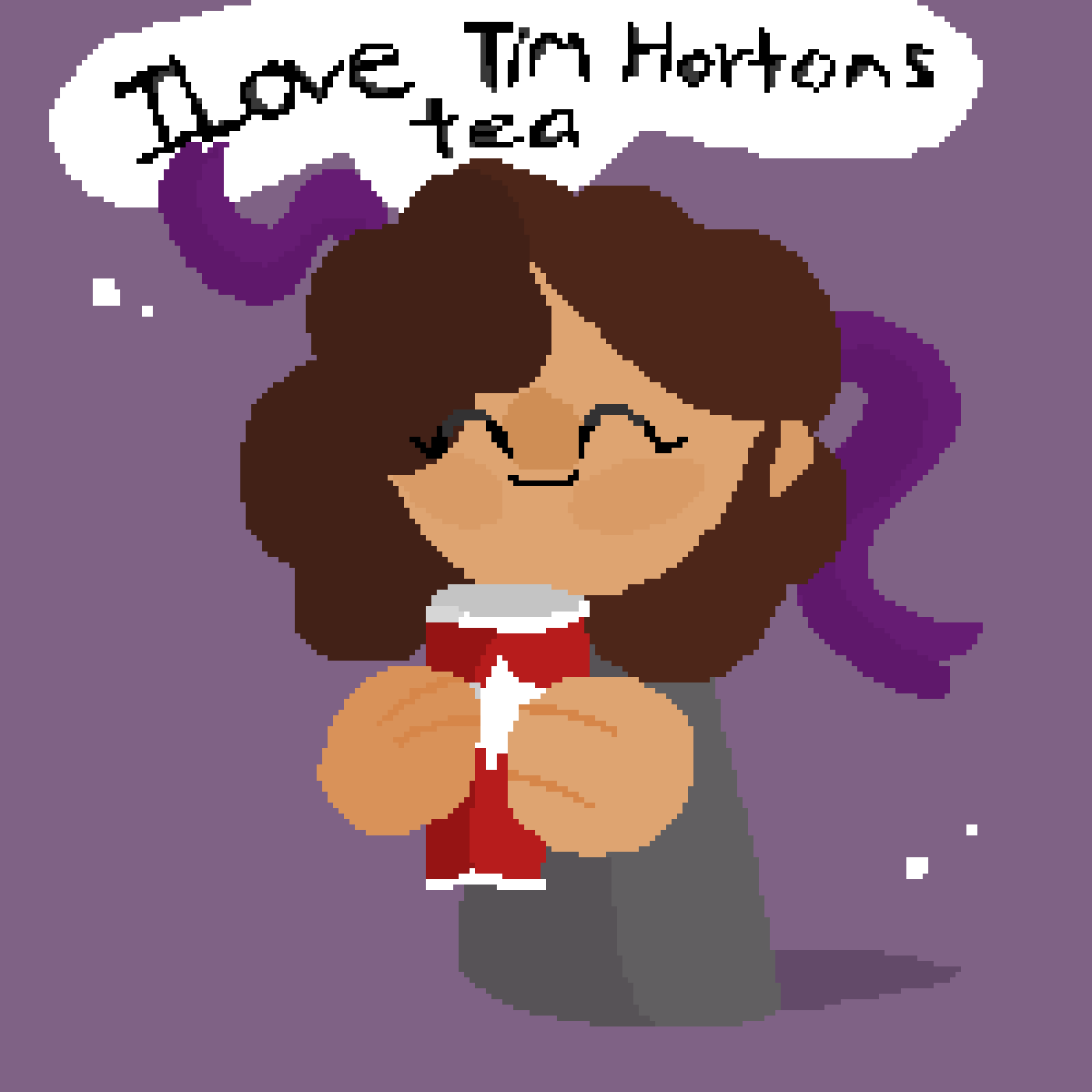 Pixilart - I LOVE TEA by UNDEAD849