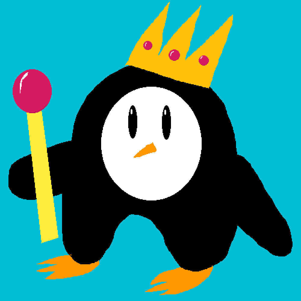Pixilart - The Penguin King of Sus by Queen-Dimension